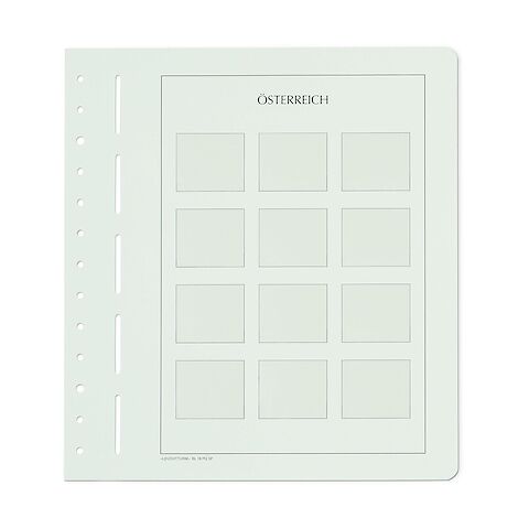 LIGHTHOUSE Blank album pages for personalised stamps Austria (Landscape ...